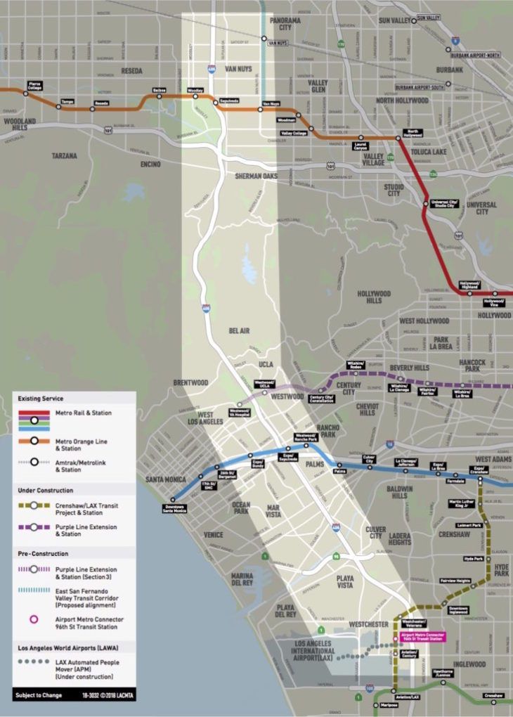 Train Line Through Sepulveda Pass Update - Brentwood News