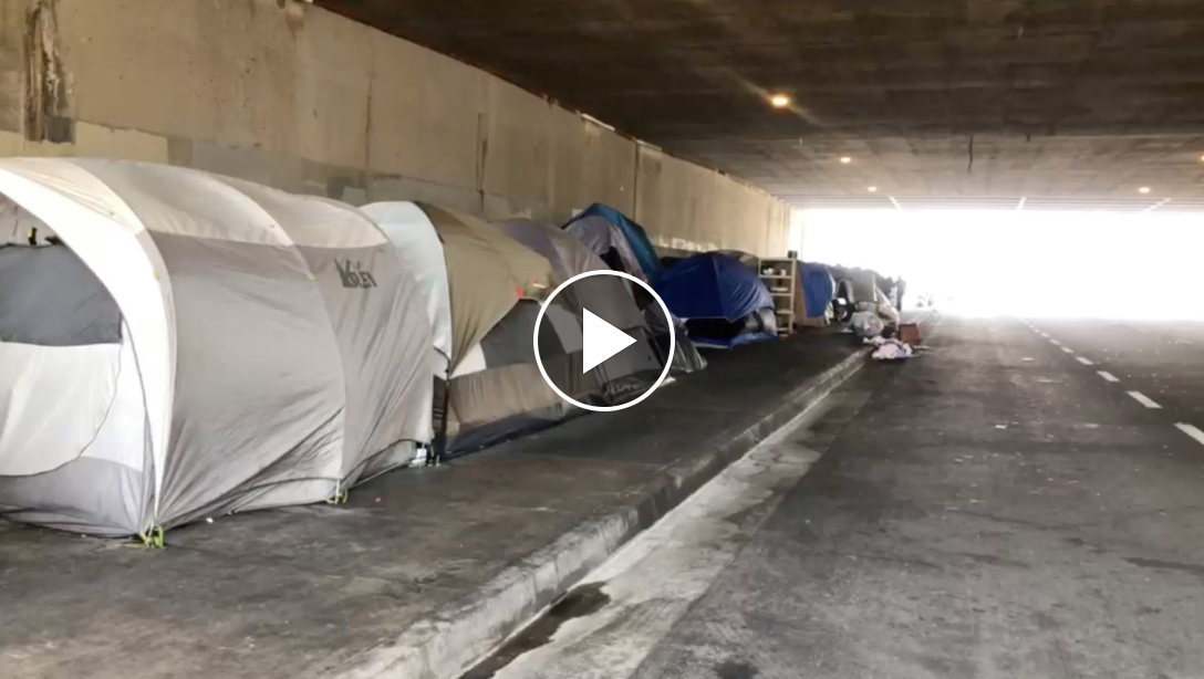 Video: Housing LA's Homeless Under Freeway Underpasses - Brentwood News