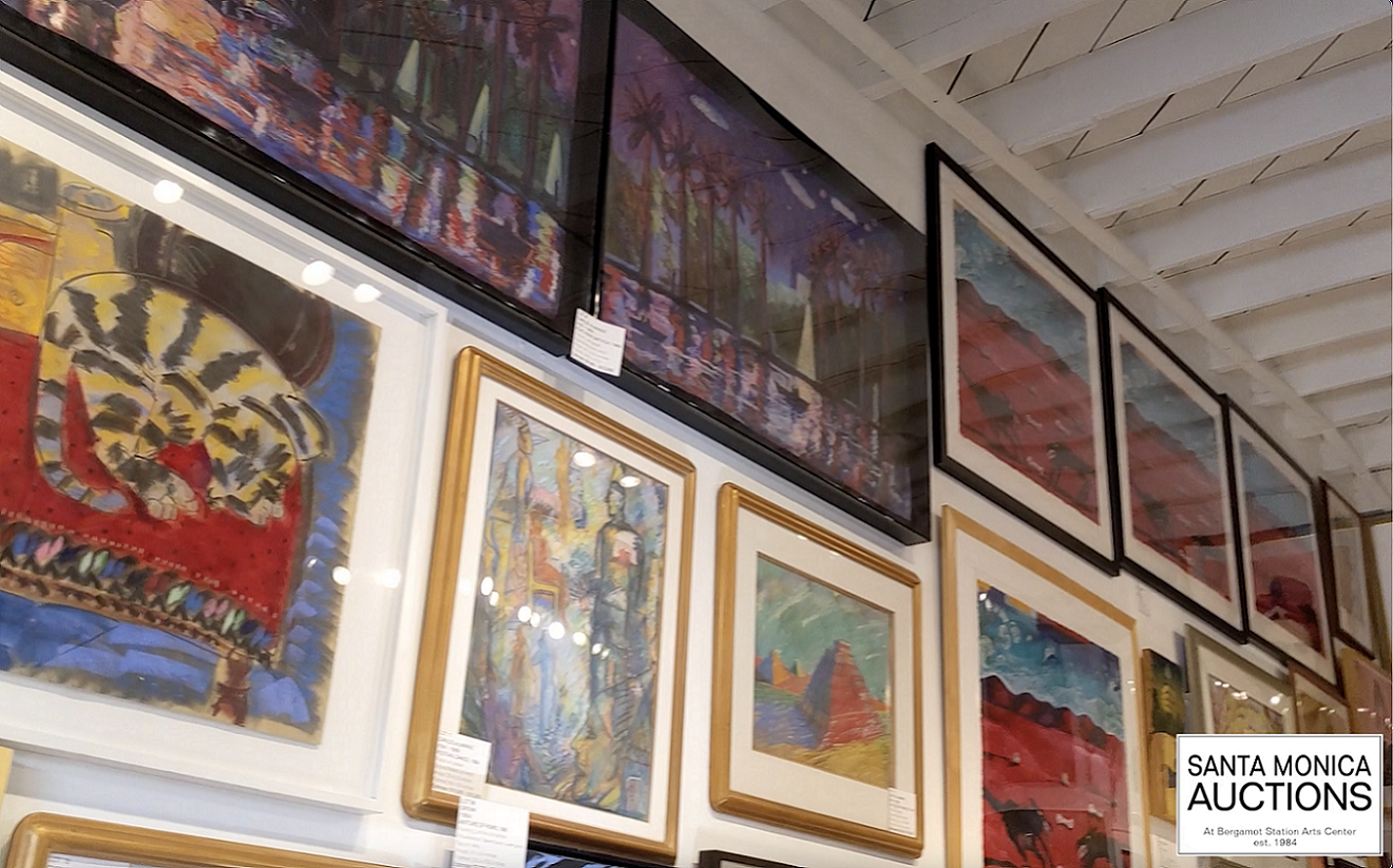 Live Art Auction This Sunday at Santa Monica Auctions - Brentwood News