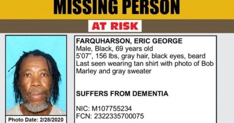 LASD Urgently Seeks Help in Locating At-Risk Missing Person, Eric ...